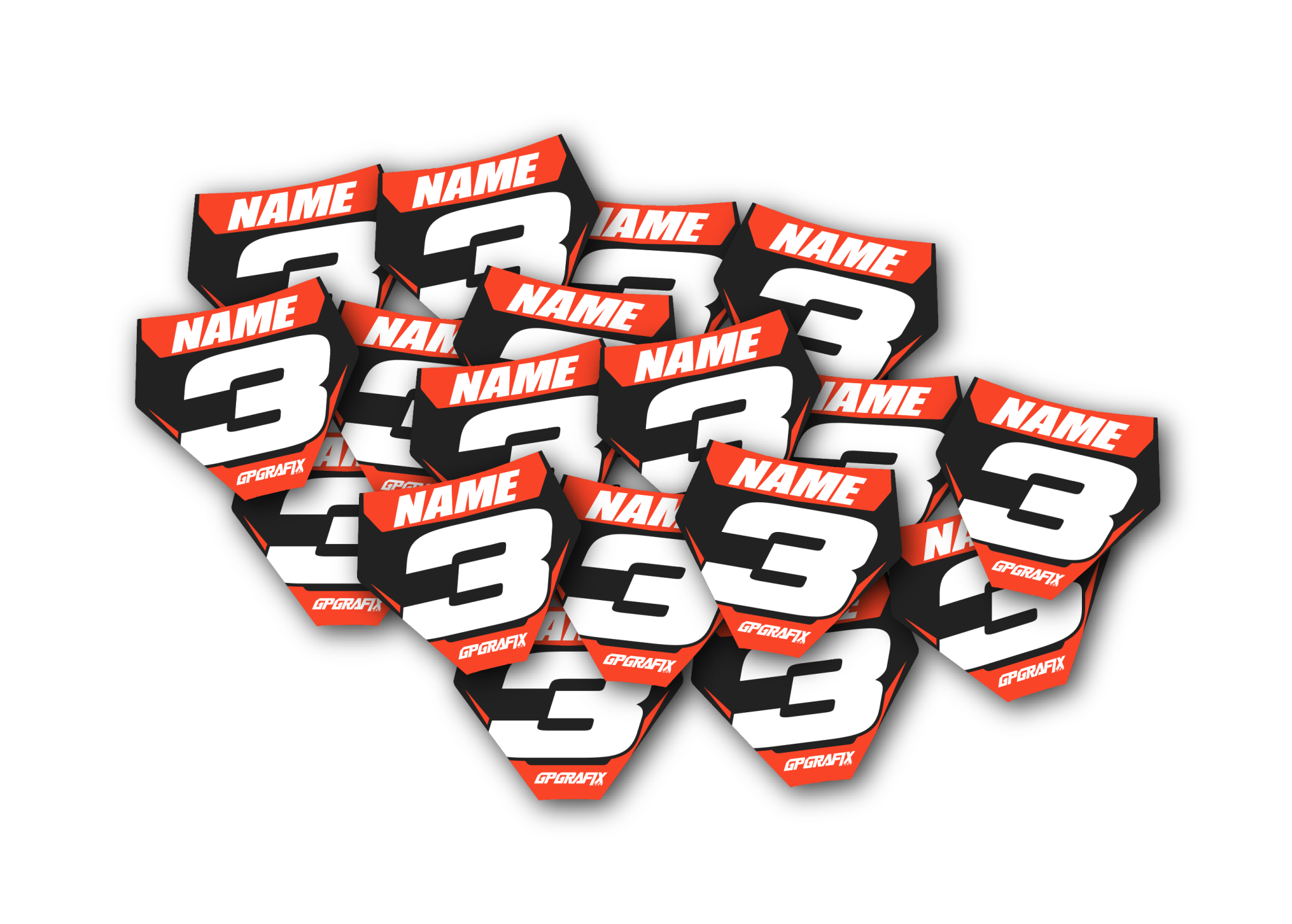 20 x KTM MINI PLATES